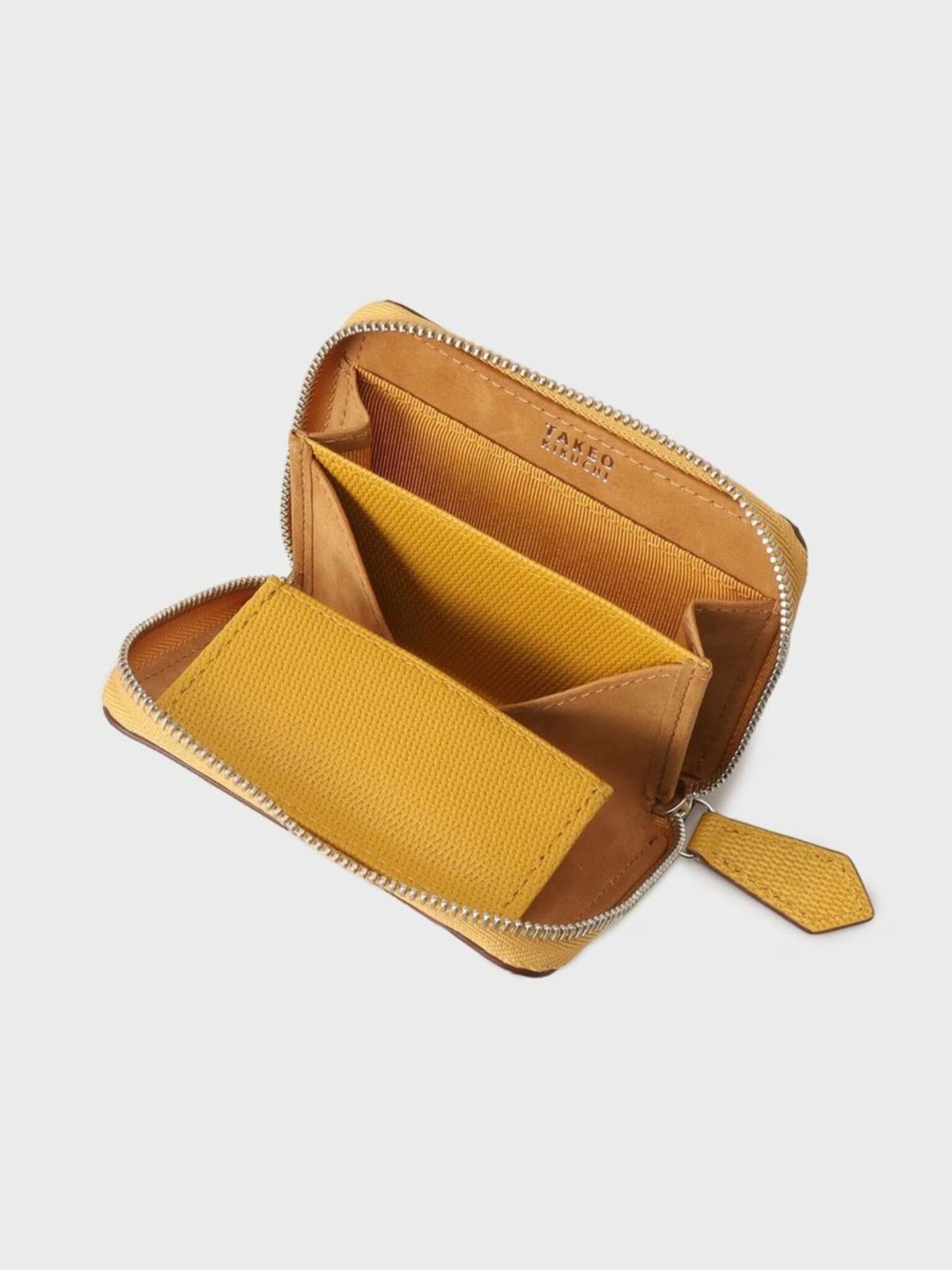YELLOW MESH ZIP WALLET (07001525) – TAKEO KIKUCHI Thailand