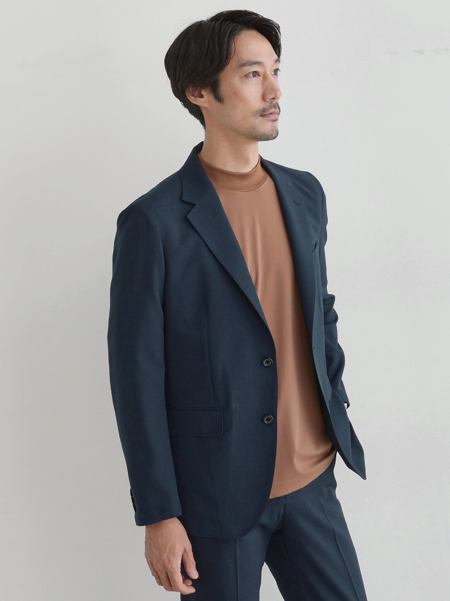 NAVY COOL CITY WEAR URBAN COOL JACKET (93143010) *ECS – TAKEO KIKUCHI ...