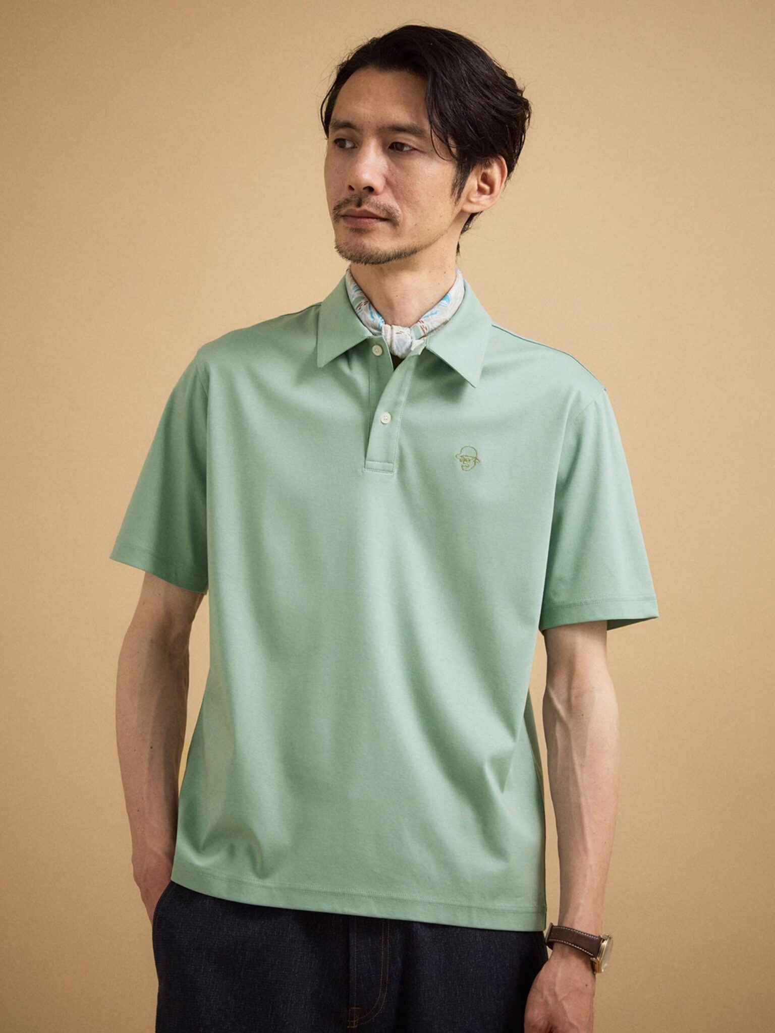 ICE CLEAR COTTON EMB POLO SHIRT (93131030) *ECS – TAKEO KIKUCHI Thailand